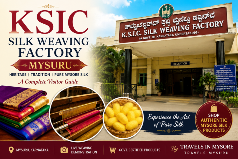 KSIC Silk Weaving Factory Mysuru – Mysore Silk Heritage Tour